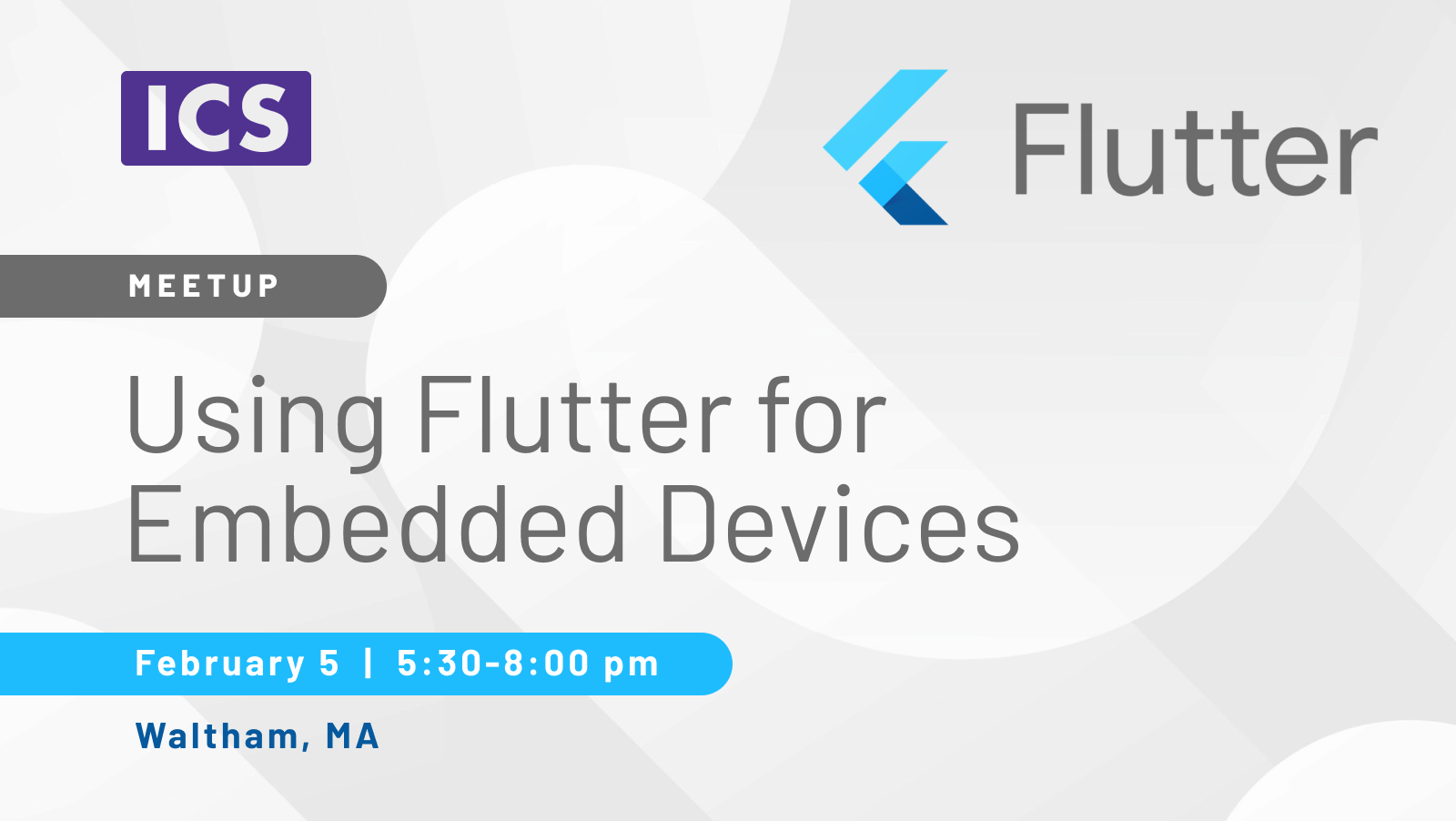 Using Flutter for Embedded Systems | ICS
